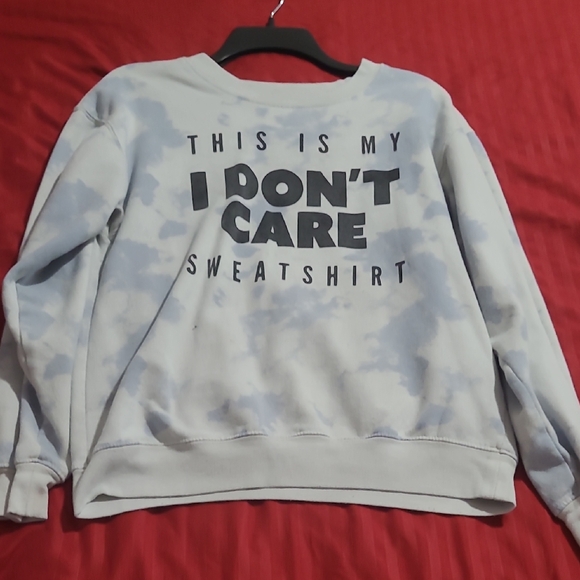Wound Up | Shirts & Tops | Wound Up Blue And White Kids Sweatshirt ...
